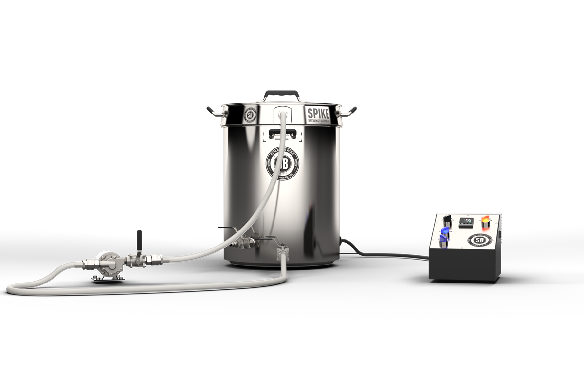 Spike Solo 20 gallon 240 Volt NPT Brewing System - Beer Wine Hobby ...