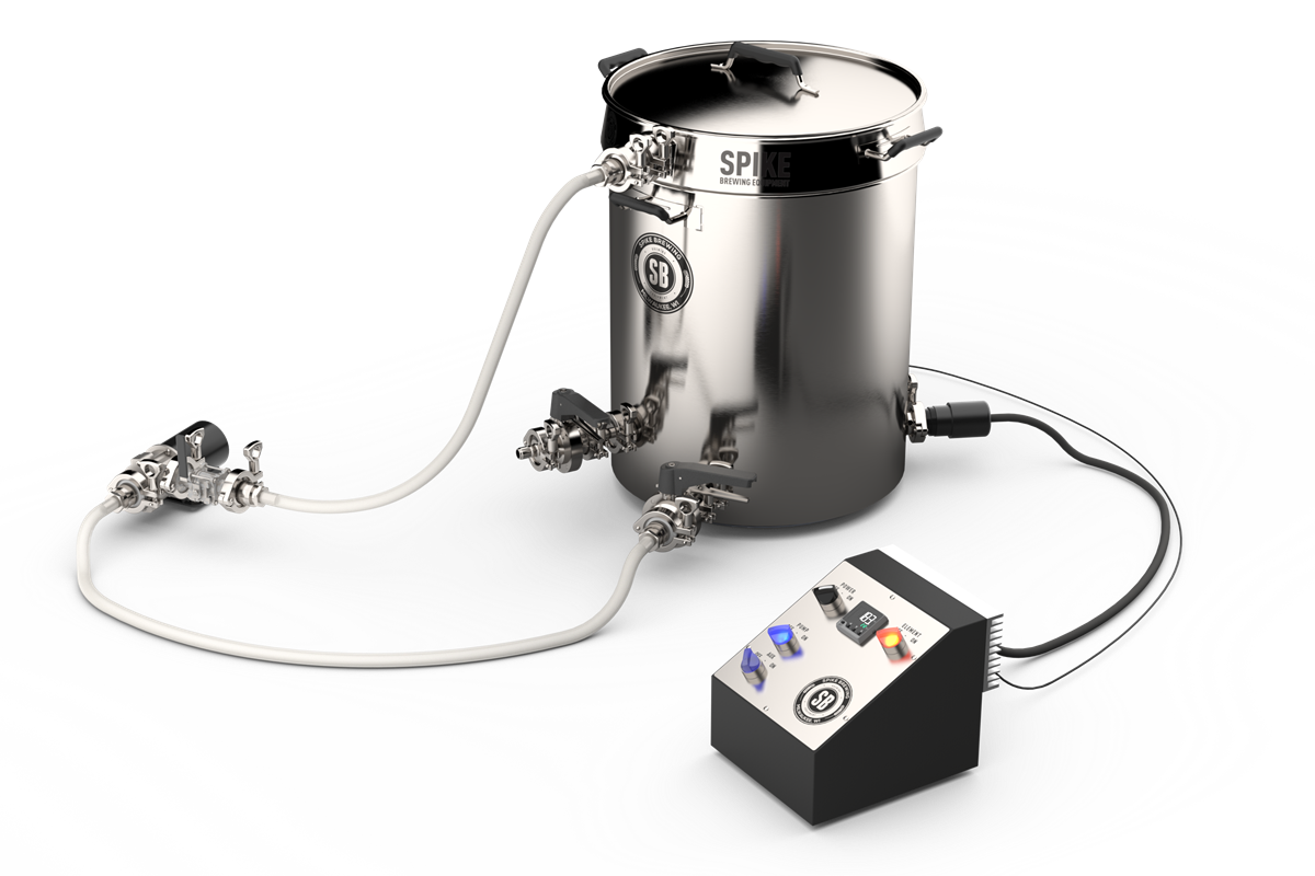 Spike Plus Solo 20 gallon 240 Volt Tri Clamp Brewing System - Beer Wine ...