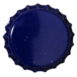 Blue Oxygen Barrier Crown Caps - 144 Count