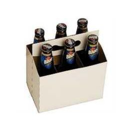 Cardboard 6 Pack Bottle Carrier – Durable & Eco-Friendly Design