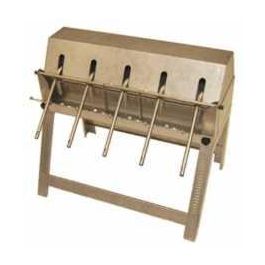 5 Spout Gravity Feed Stainless Steel Wine Filler for Efficient Bottling