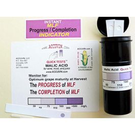 Malic Acid Test Strips for Accurate pH & Acid Testing