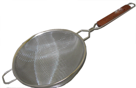 Stainless Steel Strainer -10.5 inch - Beer Wine Hobby Store View